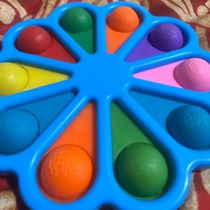 Generic | Toys | Flower Dimple Fidget Toy Colorful Pop Bubbles Sensory ...